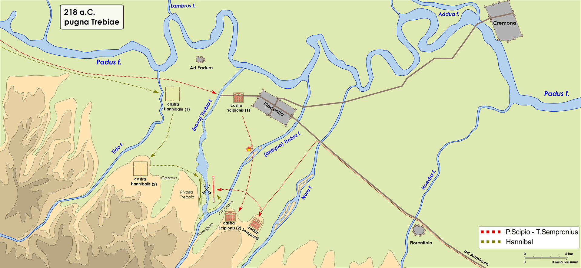La Battaglia del Trebbia - 218 a.C. - Two4StoryTale